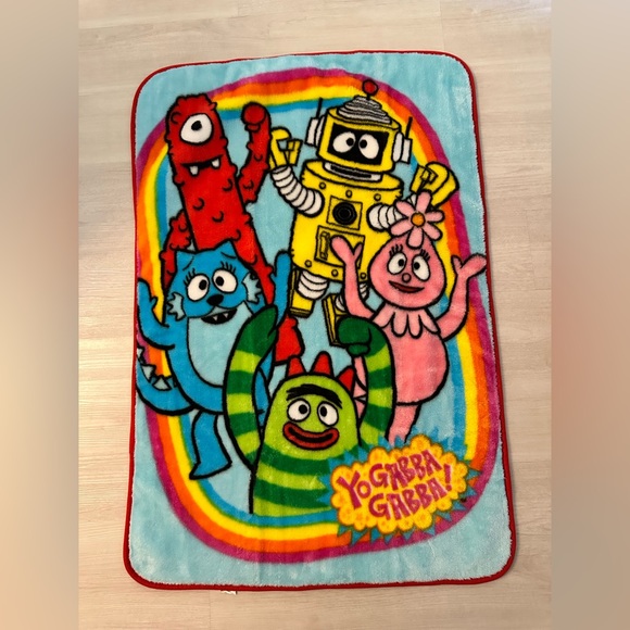 Bedding | New Without Box Yo Gabba Gabba Fleece Blanket | Poshmark